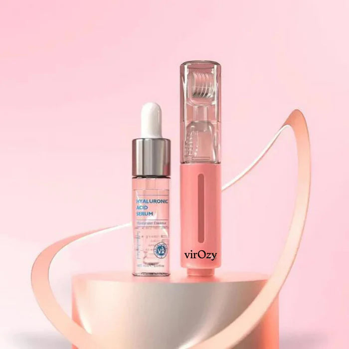 Lip Roller Kit with Plumping Serum – EverSkin